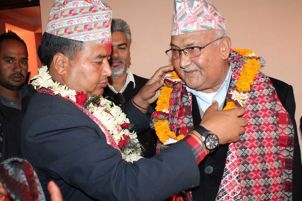केपी ओली र महेश बस्नेतको क्षेत्रमै एमाले कमजोर, वडा पनि सुरक्षित छैन ...
