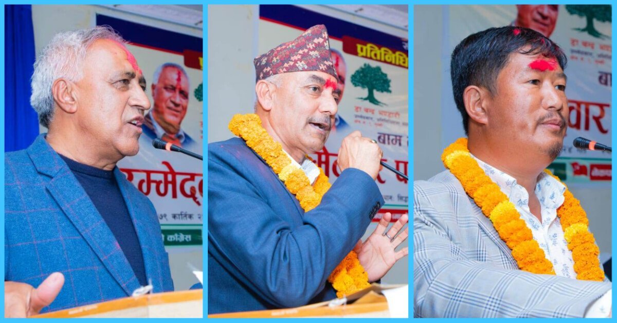 चन्द्र भण्डारी कड्किए, धनेन्द्रले भोट मागे, सुदर्शनले प्रसंशा गरे ...